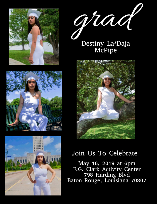 Copy of Graduation Invitation | PosterMyWall