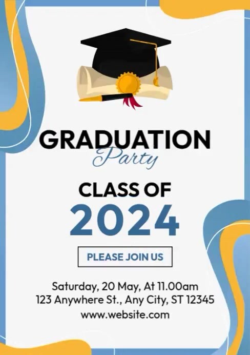Graduation Invitation Template | PosterMyWall