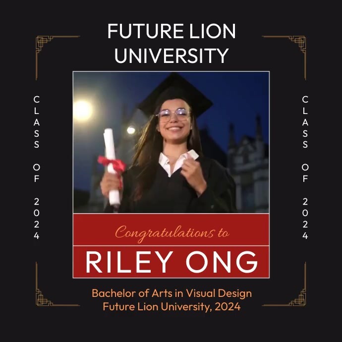 Graduation Invitation Template | PosterMyWall