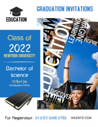 Graduation Invitation Instagram Post Template | PosterMyWall