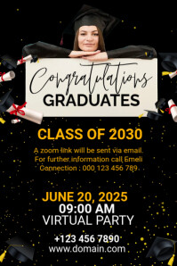 Graduation party invitation Template | PosterMyWall