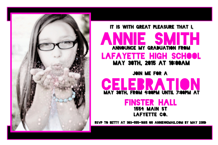 Graduation Invitation Template | PosterMyWall