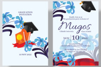 graduation ceremony invitation poster Template | PosterMyWall