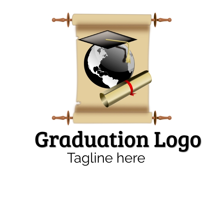 Graduation Logo celebration ceremony event Template | PosterMyWall