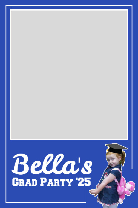 Copy of Graduation Party 4x6 Photo Frame Template | PosterMyWall