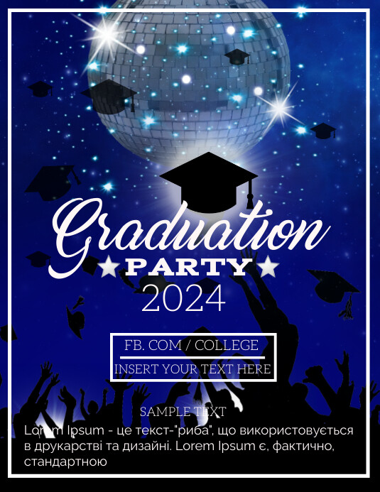 Graduation party design Template | PosterMyWall