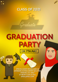 Graduation Party Template | PosterMyWall