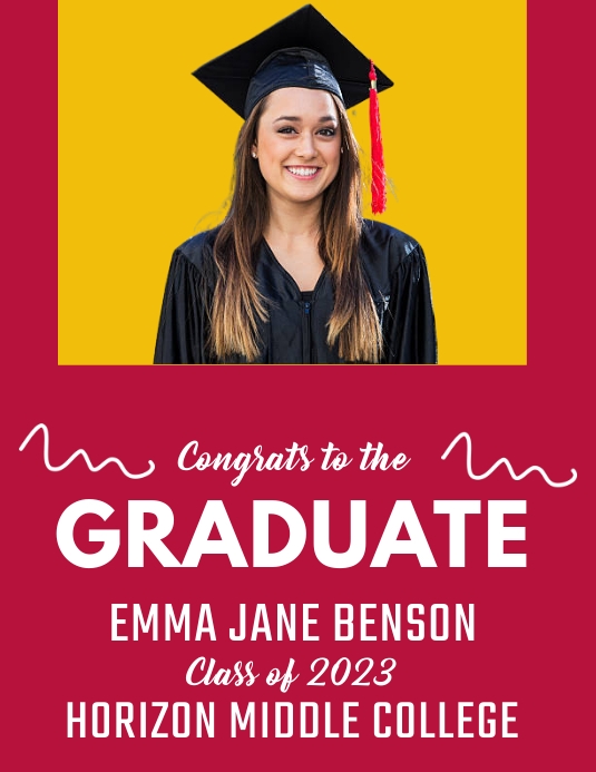 Copy of GRADUATION PARTY | PosterMyWall