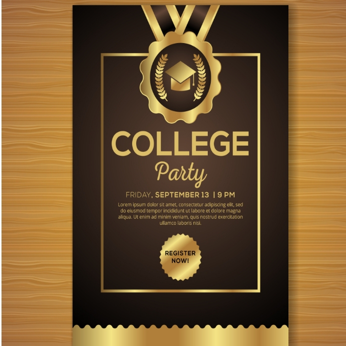 Plantilla de Graduation party design template | PosterMyWall