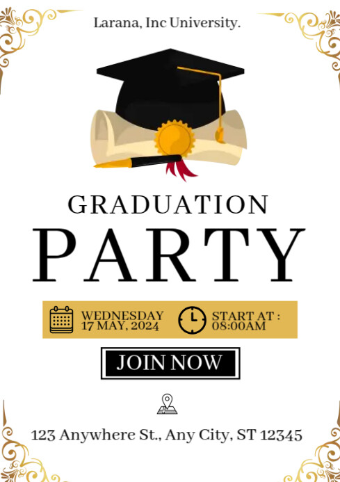 Copy of Graduation Party | PosterMyWall
