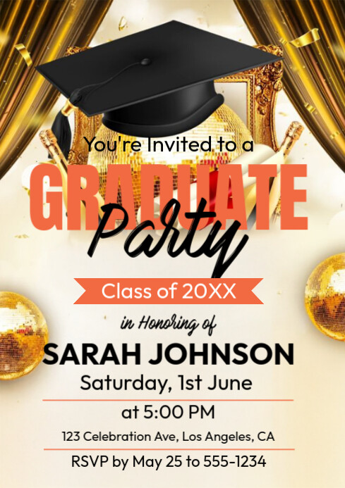 Copy of Graduation Party | PosterMyWall