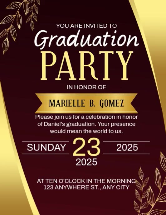Copy of Graduation Party | PosterMyWall