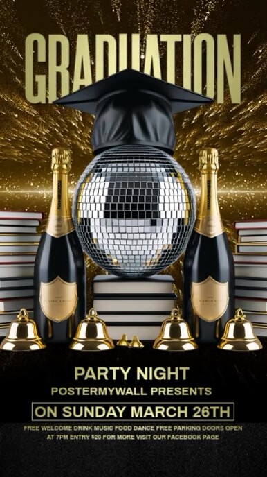 Copy of Graduation Party Flyer | PosterMyWall