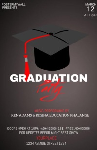 241,080+ graduation party program templates free Customizable Design ...