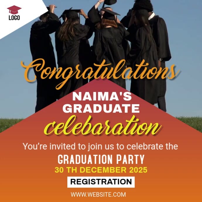 Graduation Party Instagram Post Template | PosterMyWall