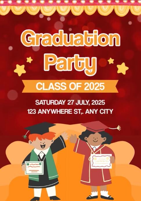 Copy of Graduation Party Invitation | PosterMyWall