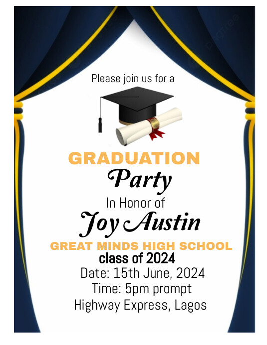 2024 Graduation Invitation Templates Free