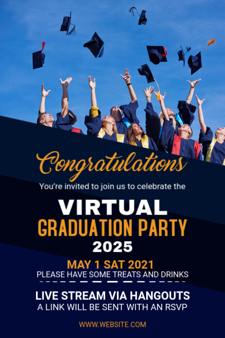 Graduation Party Poster Template | PosterMyWall