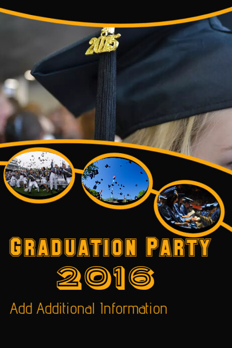 Graduation Party Flyer Template | PosterMyWall