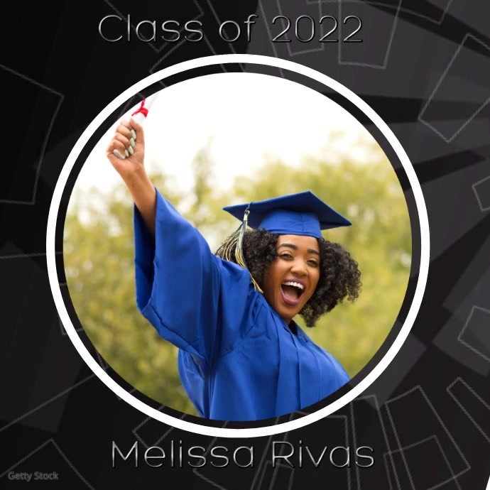 Graduation Photo Videos Template | PosterMyWall