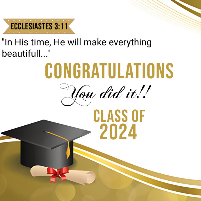 Graduation poster ad design Template | PosterMyWall