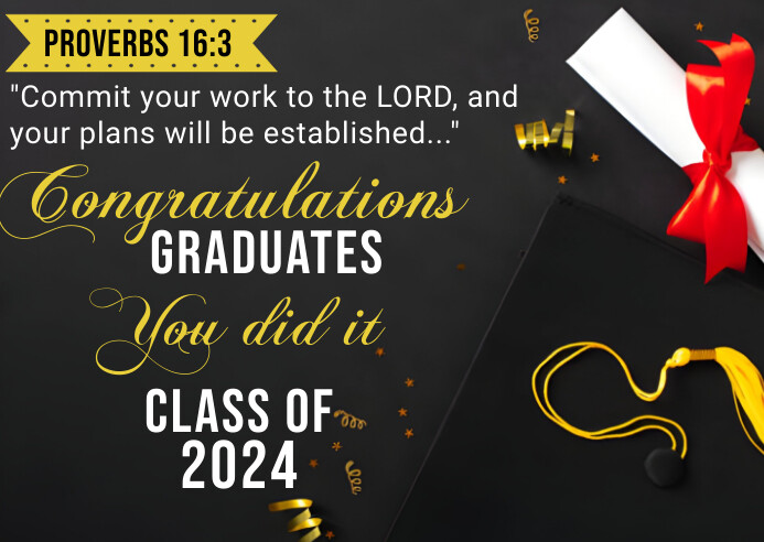 Plantilla de Graduation poster ad design | PosterMyWall