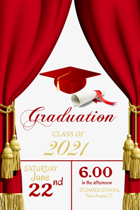Copy of GRADUATION POSTER | PosterMyWall