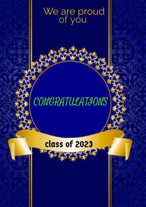 Copy of Graduation poster | PosterMyWall