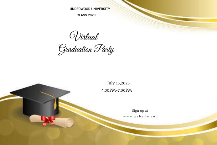 graduation poster Template | PosterMyWall