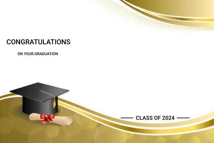 Modèle graduation poster | PosterMyWall