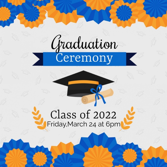 GRADUATION POSTER Template | PosterMyWall