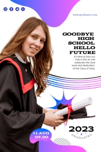 Plantilla de Graduation poster | PosterMyWall