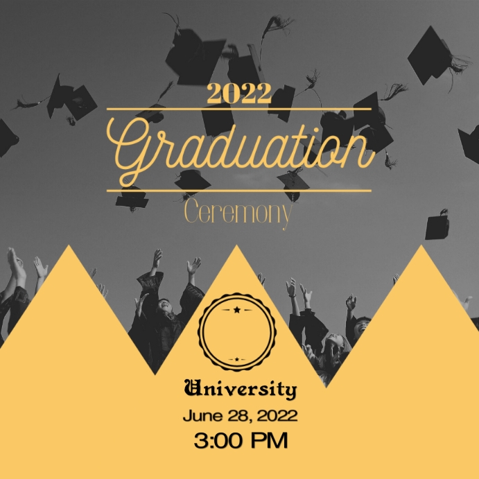 Copy of Graduation Poster | PosterMyWall