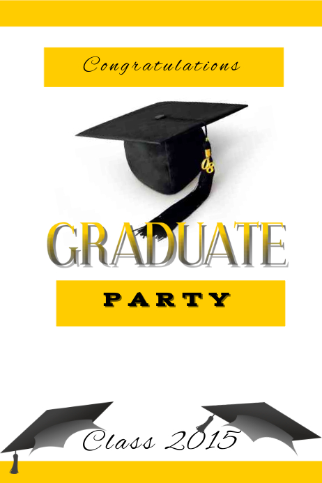 Graduate Template | PosterMyWall