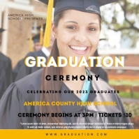 Graduation Poster Template | PosterMyWall