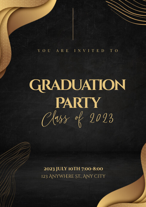 Graduation Poster Template | PosterMyWall