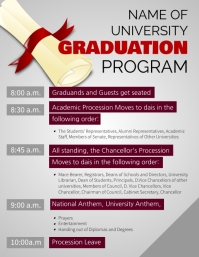 Graduation Flyer Template | PosterMyWall