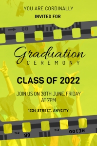 Graduation Program Template | PosterMyWall