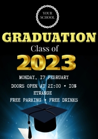 graduation program template pg2 | PosterMyWall