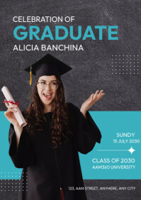 graduation program template | PosterMyWall
