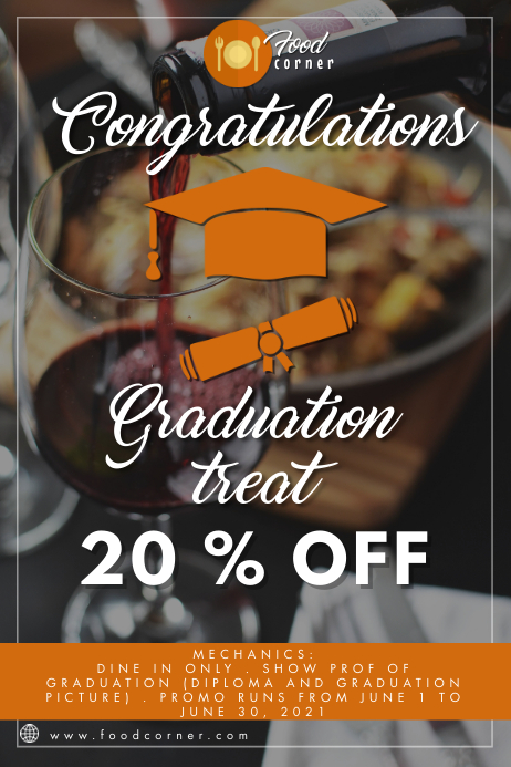 Graduation Promo Template | PosterMyWall