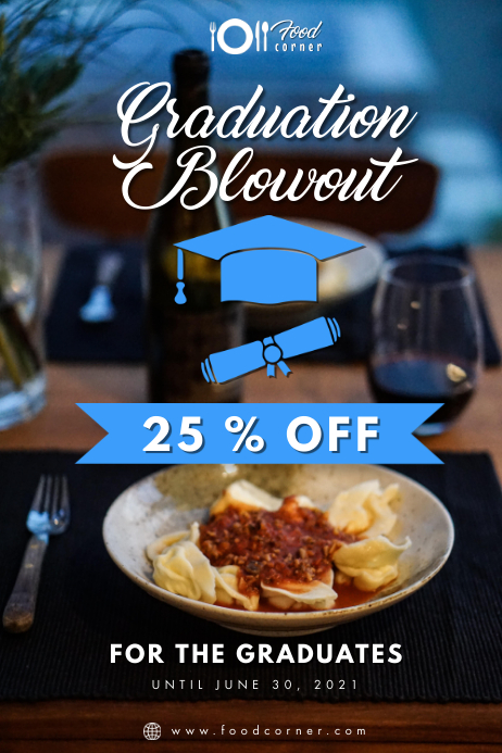 Graduation Promo Template | PosterMyWall