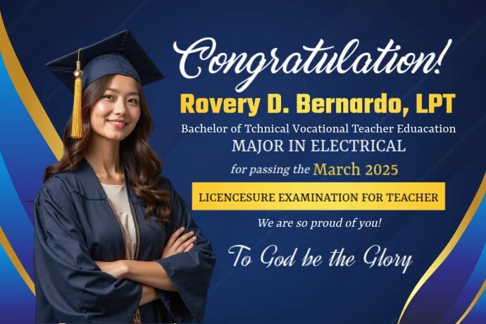 Graduation Tarpaulin Template | PosterMyWall