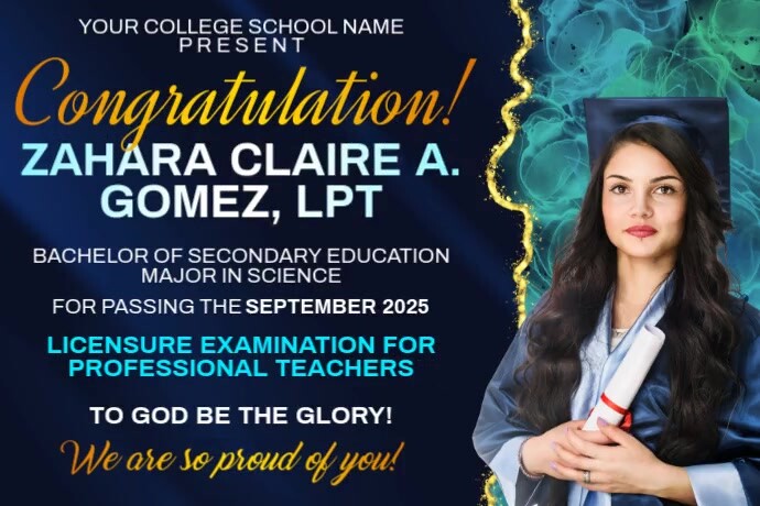 Graduation Tarpaulin Template | PosterMyWall