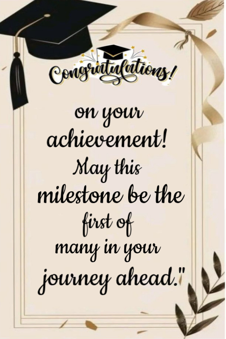 Graduation template 2026 | PosterMyWall