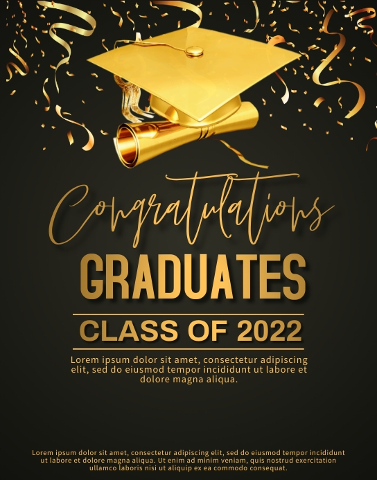 Copy of GRADUATION WALLBOARD TEMPLATE.C | PosterMyWall