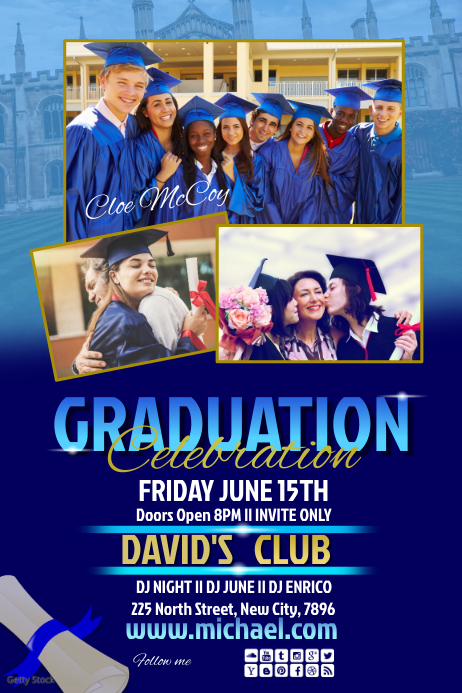 graduation10 Template | PosterMyWall