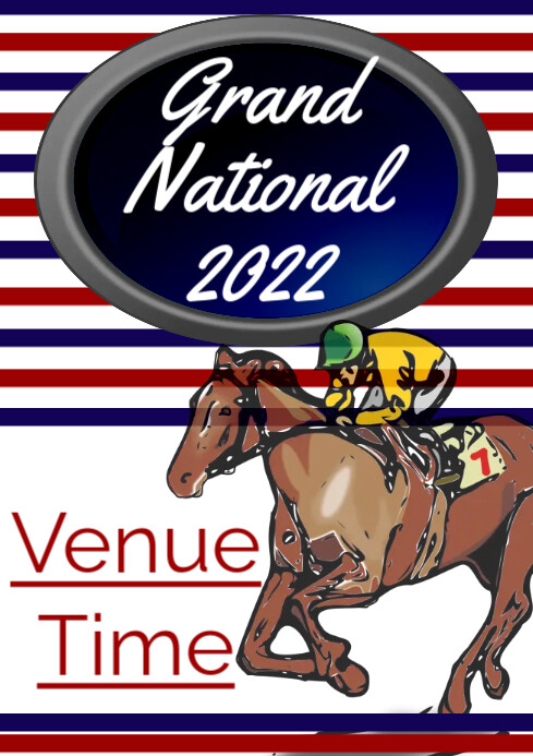 grand national 2022 Template | PosterMyWall