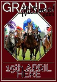Grand National Poster Template | PosterMyWall