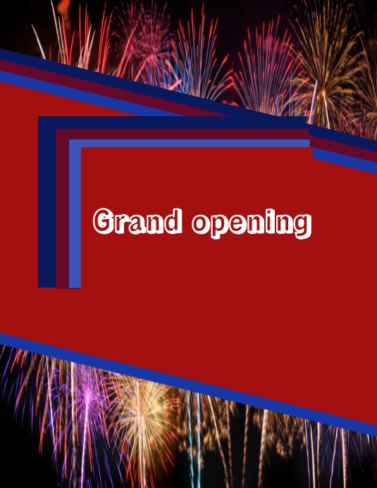 Grand opening (4) Template | PosterMyWall